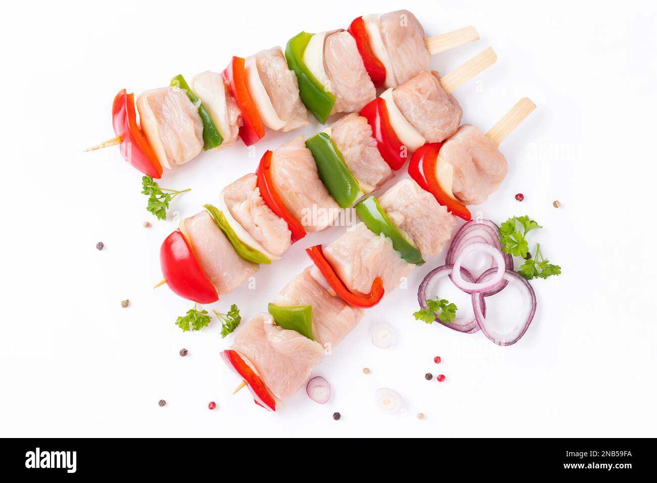 Cut red onions ready Cut Out Stock Images & Pictures - Alamy