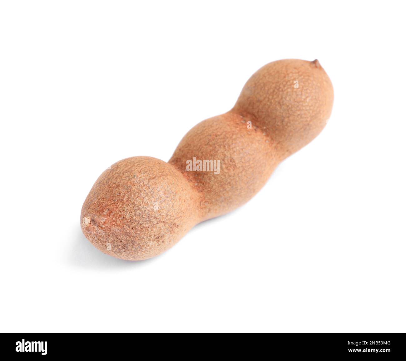 Delicious ripe tamarind on white background. Exotic fruit Stock Photo ...