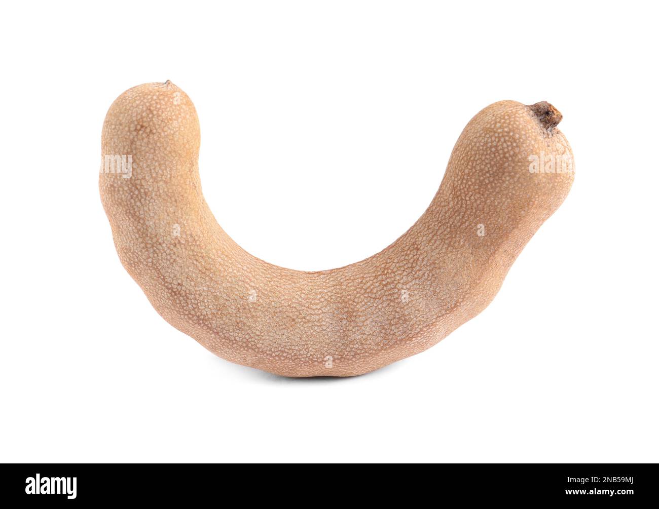 Delicious ripe tamarind on white background. Exotic fruit Stock Photo ...