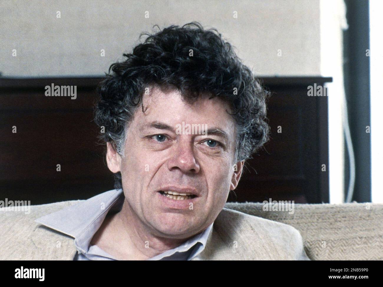 Portrait of Gordon Getty, American composer and billionaire taken in ...