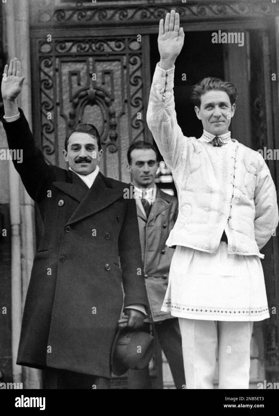 Corneliu Codreanu, the ex-chief of the late Fatherland Forever Party ...