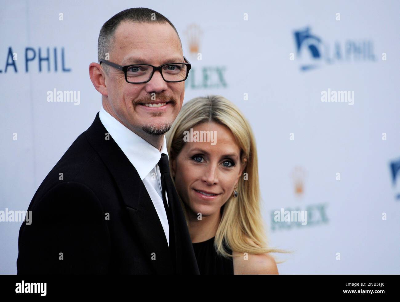 Actor Matthew Lillard and his wife Heather pose together at the Los ...