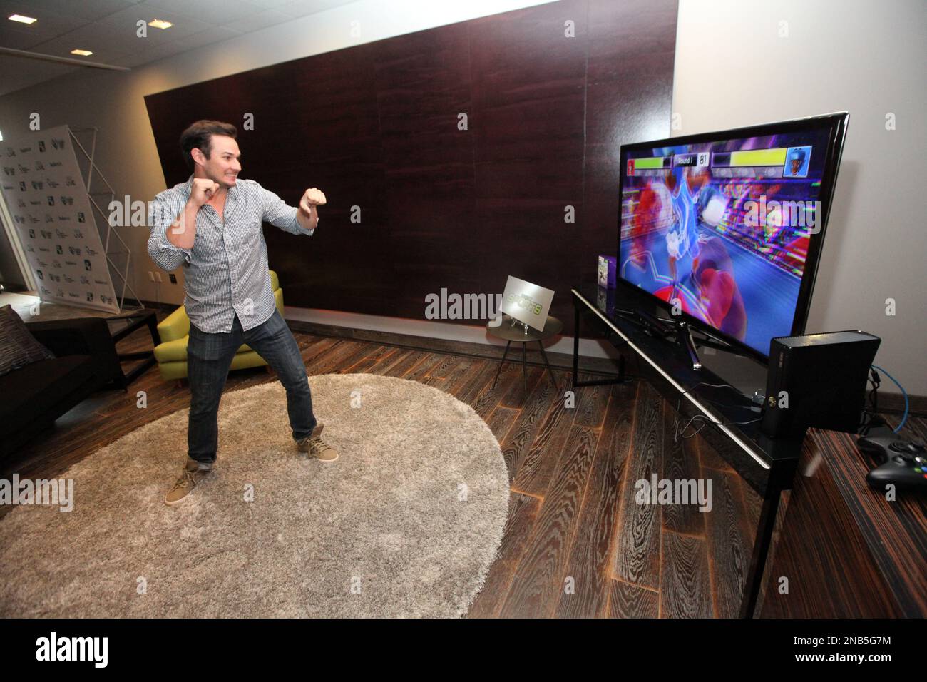 COMMERCIAL IMAGE - In this photo taken by AP Images for Microsoft, Ryan ...