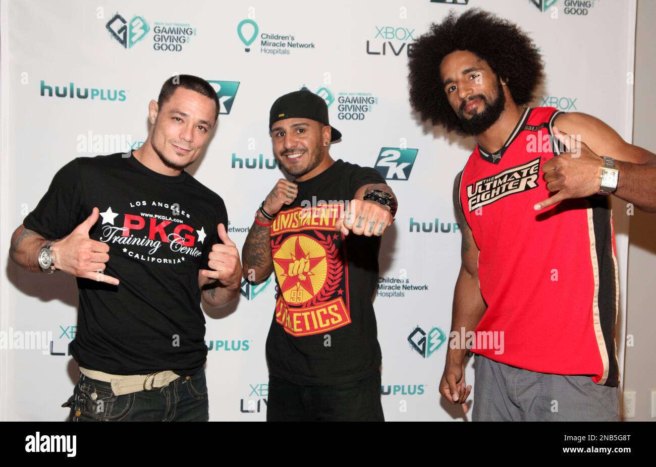 From left, Chad George, Cisco Rivera, and Jamie Yager are seen at the ...