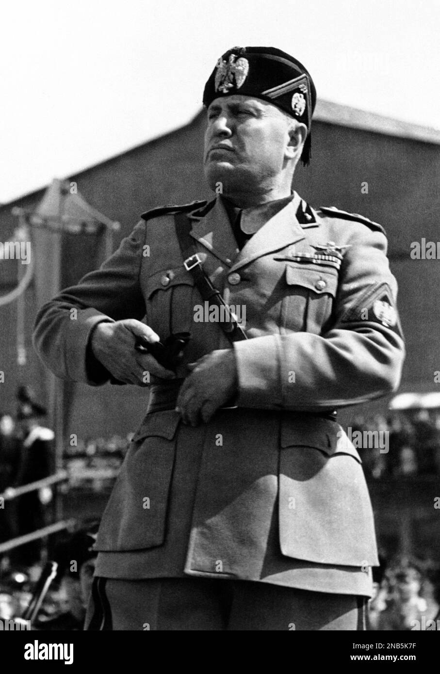 Benito Mussolini, the Italian dictator, on April 8, 1938. (AP Photo ...