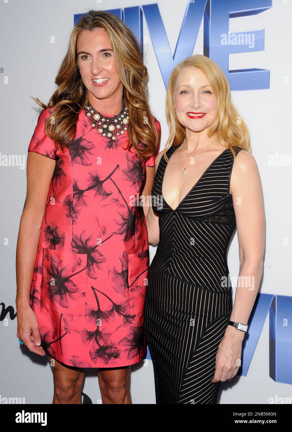 Actress Patricia Clarkson, right, and Nancy Dubuc, President & General ...