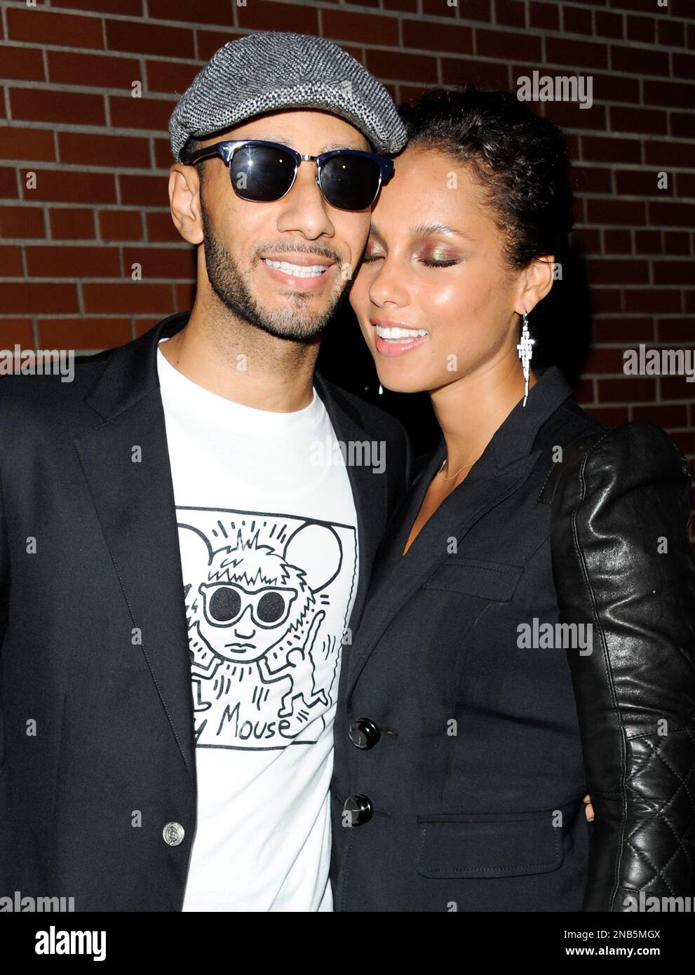 Director Alicia Keys and husband Swizz Beatz attend the Lifetime and ...