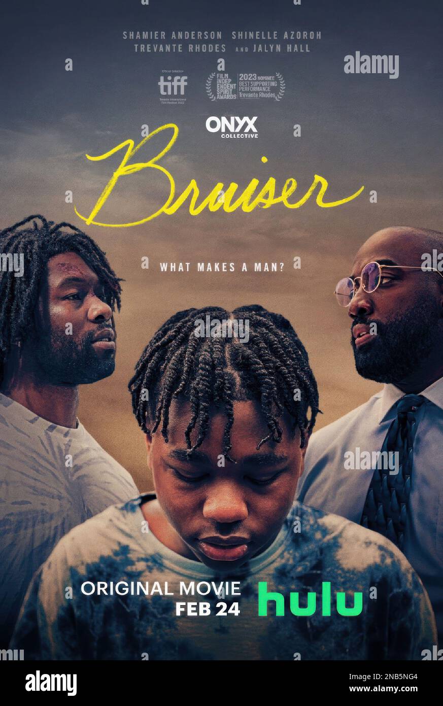 BRUISER, US poster, from left: Trevante Rhodes, Jalyn Hall, Shamier ...
