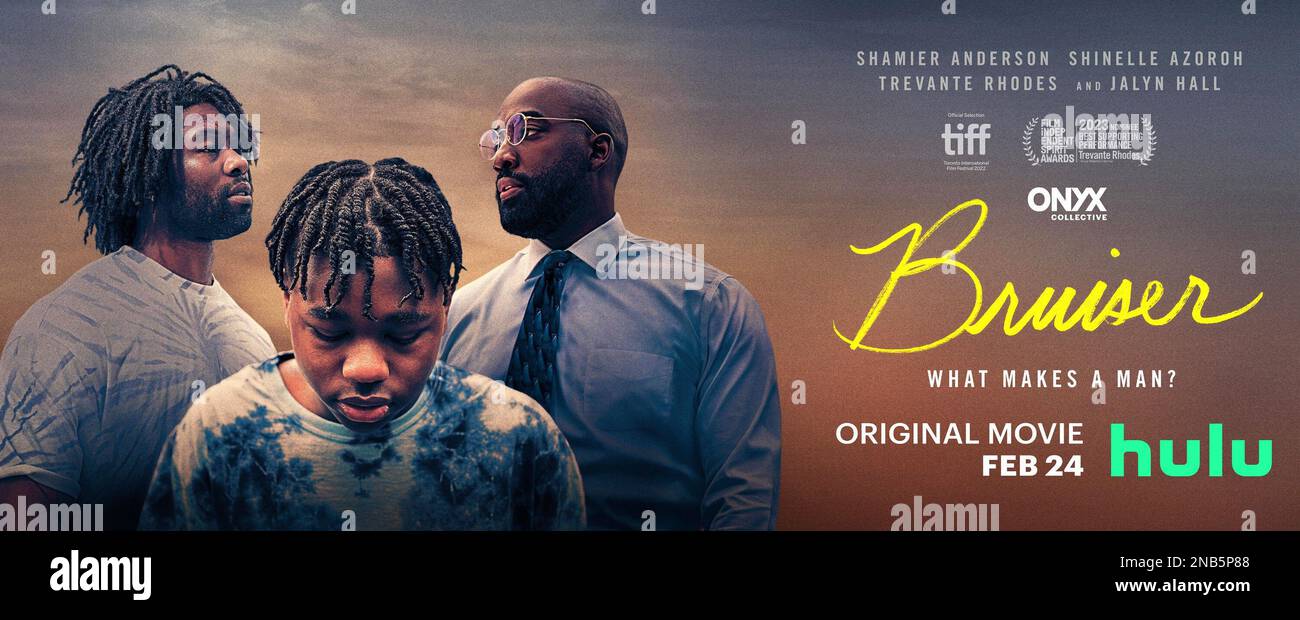 BRUISER, US poster, from left: Trevante Rhodes, Jalyn Hall, Shamier ...