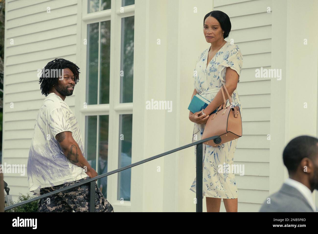 BRUISER, from left: Trevante Rhodes, Shinelle Azoroh, 2022. ph: Dan ...