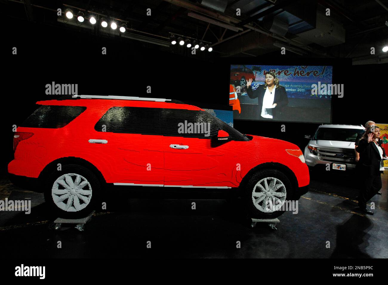 Ford Motor Co., Chicago Assembly Plant Manager Jan Allman, introduces ...