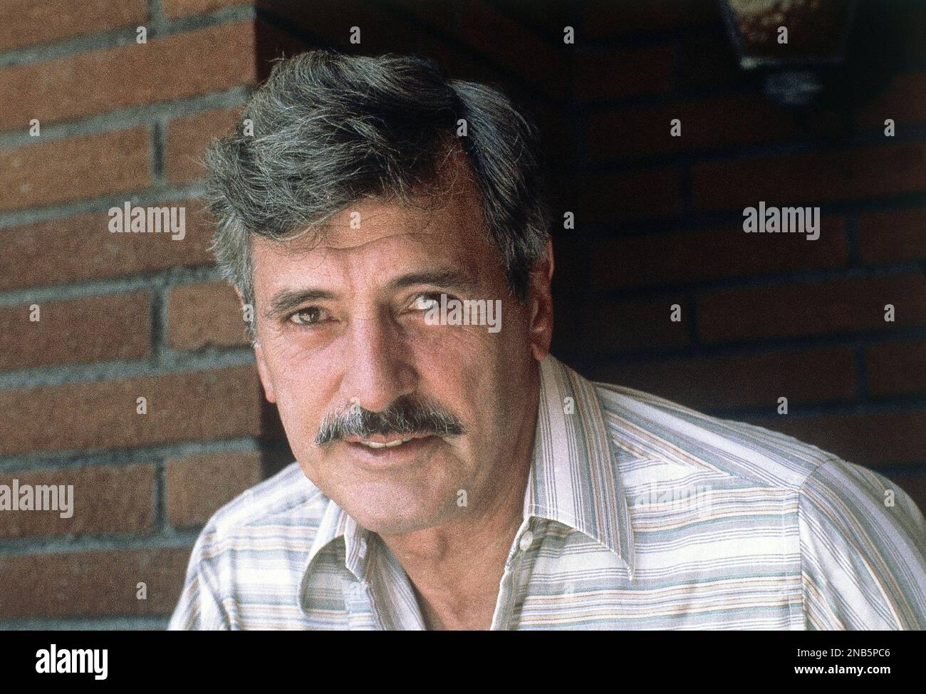 Portrait of American film and television actor Rock Hudson taken ...