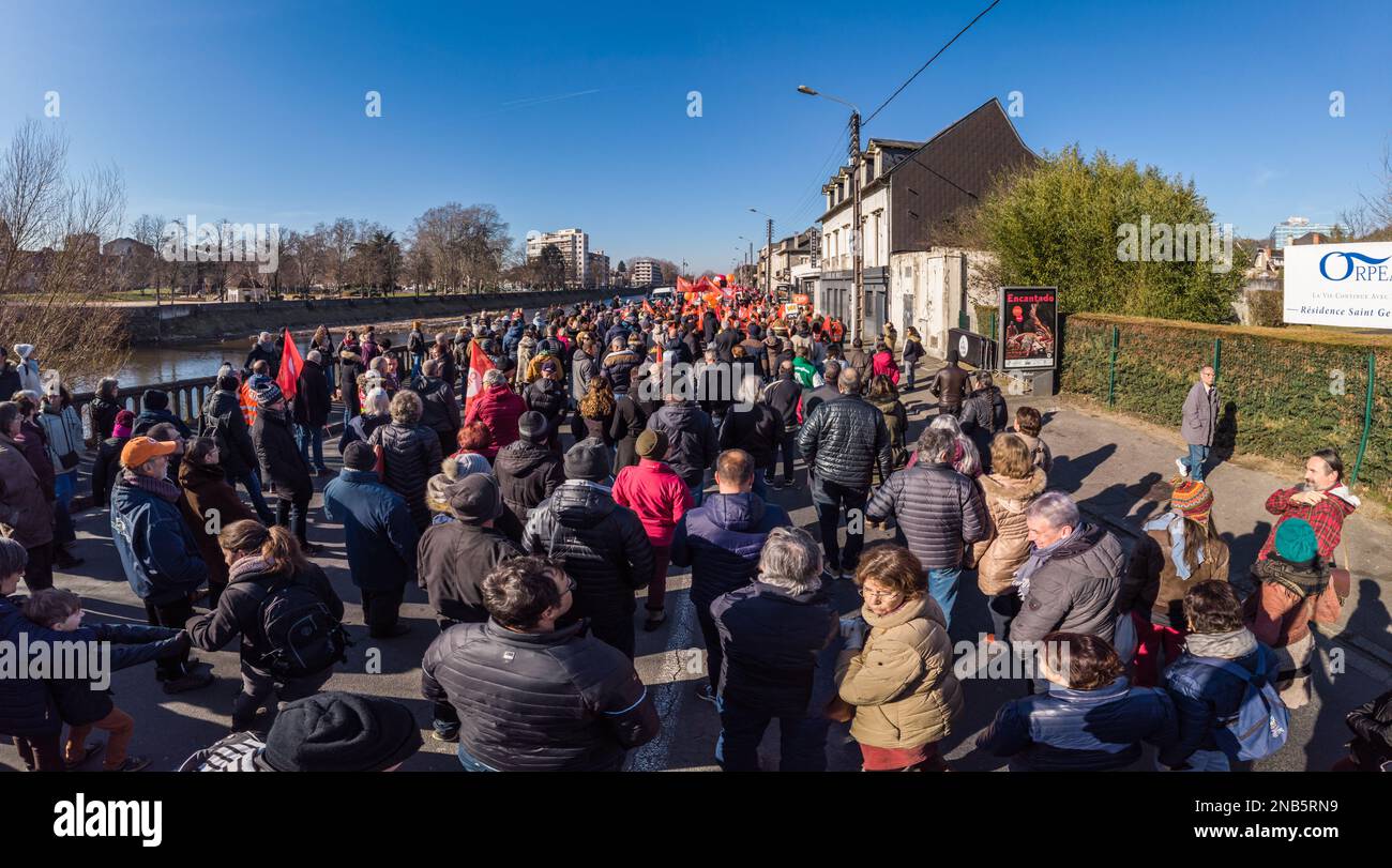 Manifestation contre la réforme des retraites - Protest against ...