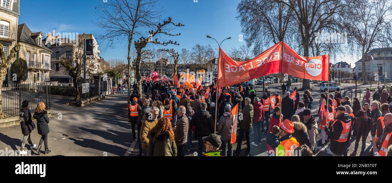 Manifestation contre la réforme des retraites - Protest against ...