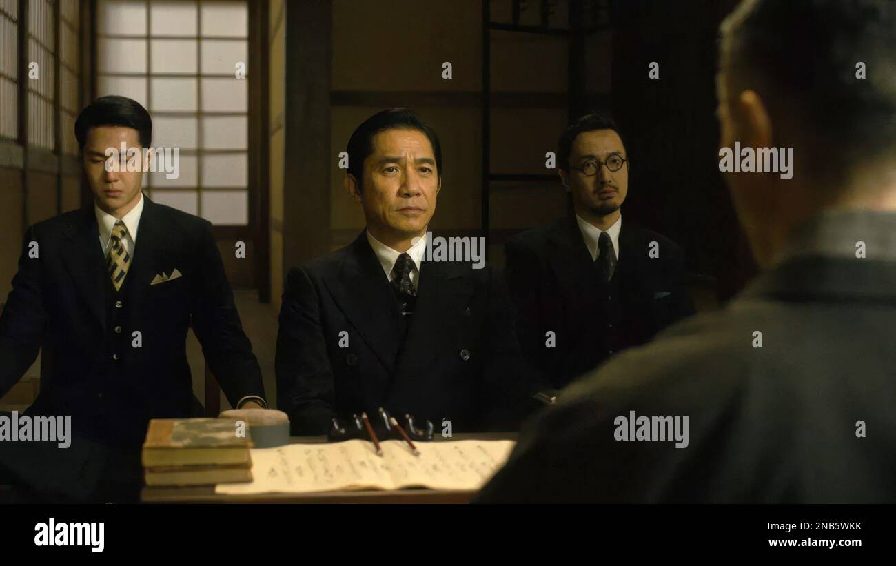 HIDDEN BLADE, from left: Yibo WANG, Tony Chiu-Wai Leung, Chuanjun WANG, 2023. © Well Go USA ...