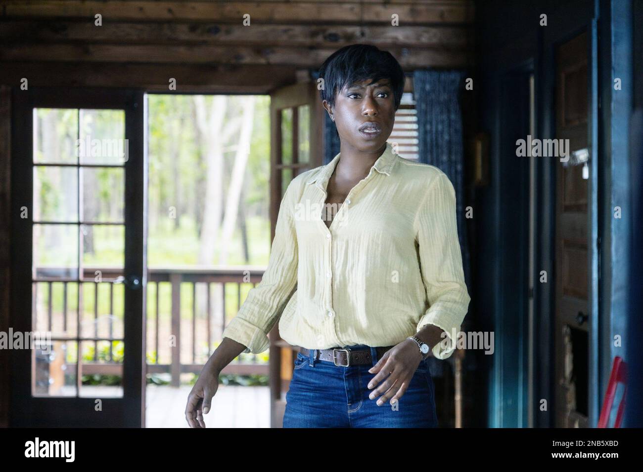 KNOCK AT THE CABIN, Nikki Amuka-Bird, 2023. ph: Phobymo / © Universal ...