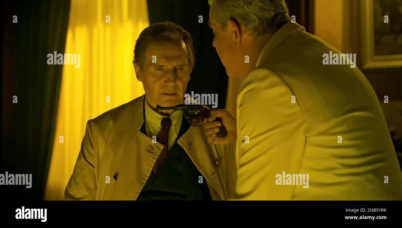 MARLOWE, from left: Liam Neeson, Danny Huston, 2022. © Open Road Films ...