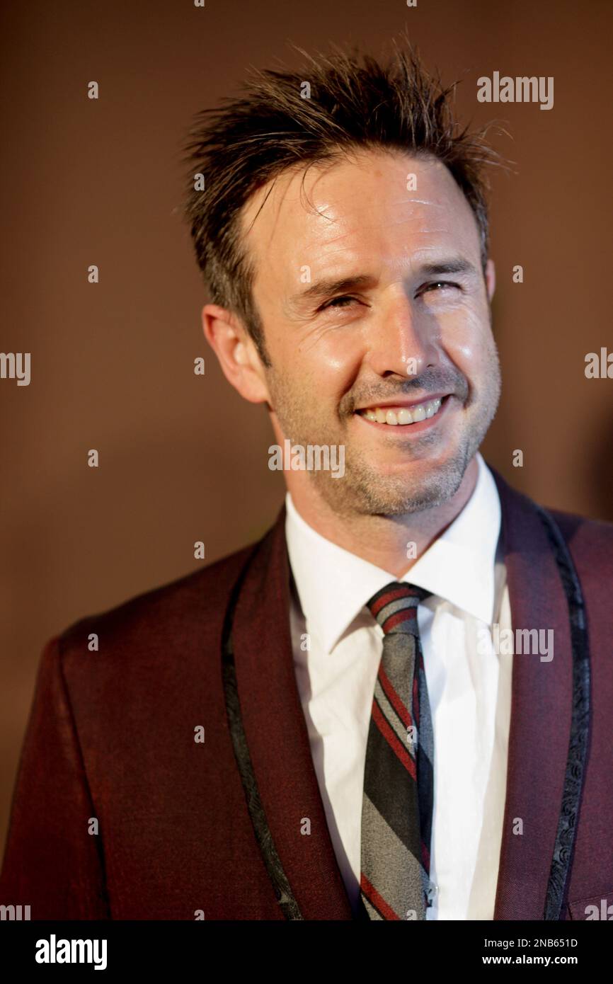 David Arquette is seen at Universal Studios Hollywood celebrating ...