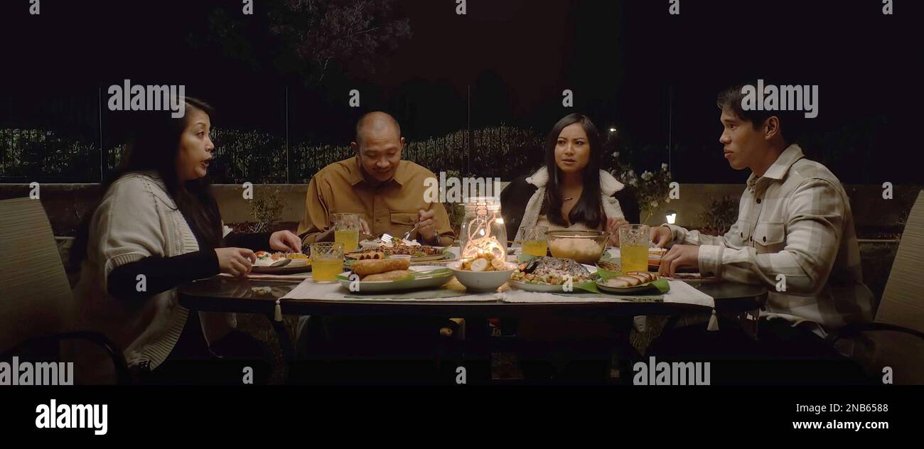 THE WEDDING HUSTLER, from left: Jamie Nallas, Rhandy Torres, Hillary Soriano, Chris Soriano ...