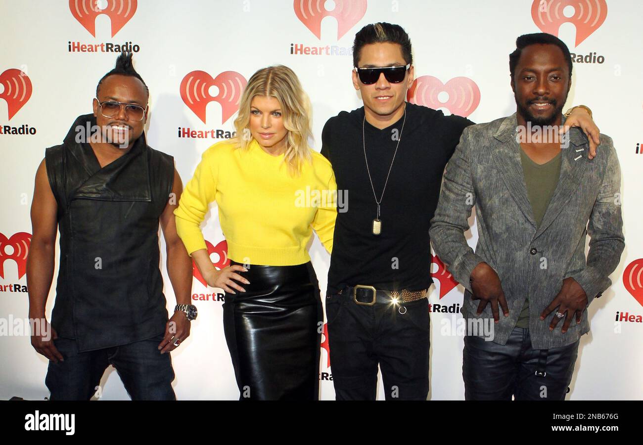 From left, Apl.de.Ap, Fergie, Taboo, and will.i.am of the band Black ...