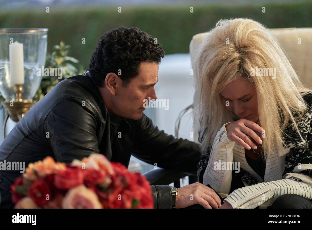 GWEN SHAMBLIN: STARVING FOR SALVATION, from left: Vincent Walsh, as Joe Lara, Jennifer Grey, as ...