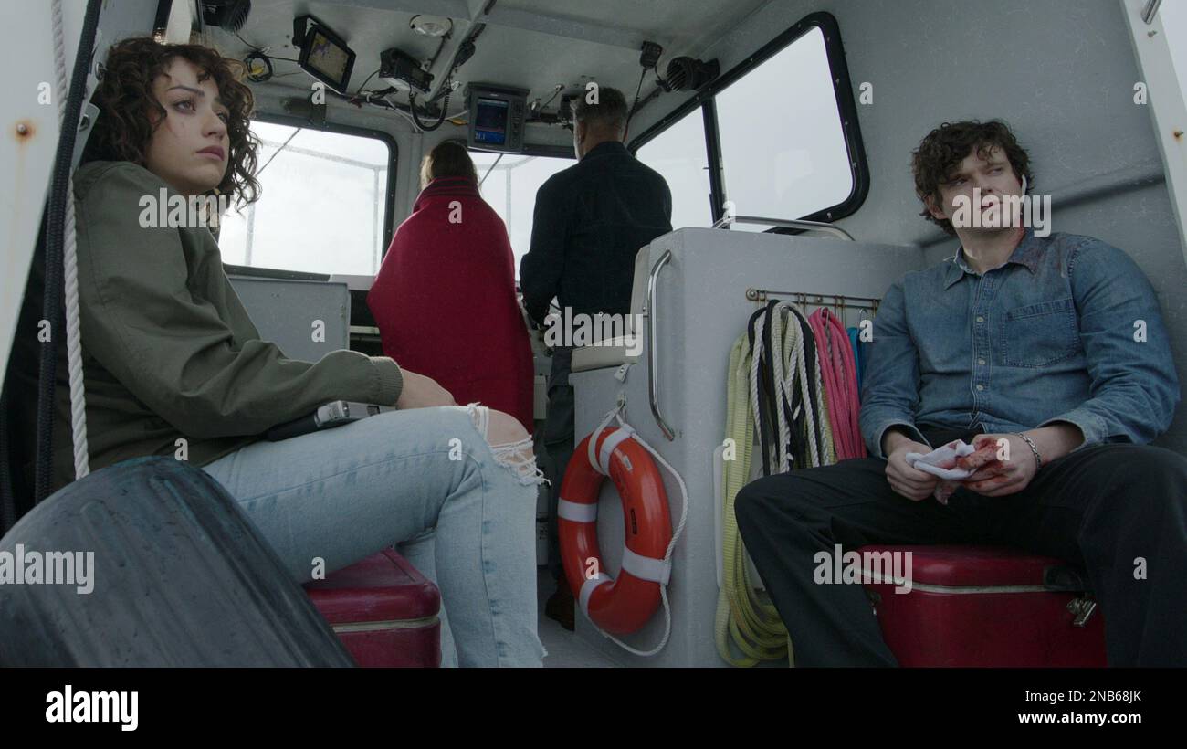 KALEIDOSCOPE, from left: Rosaline Elbay, Paz Vega, Giancarlo Esposito, Peter Mark Kendall, Red ...