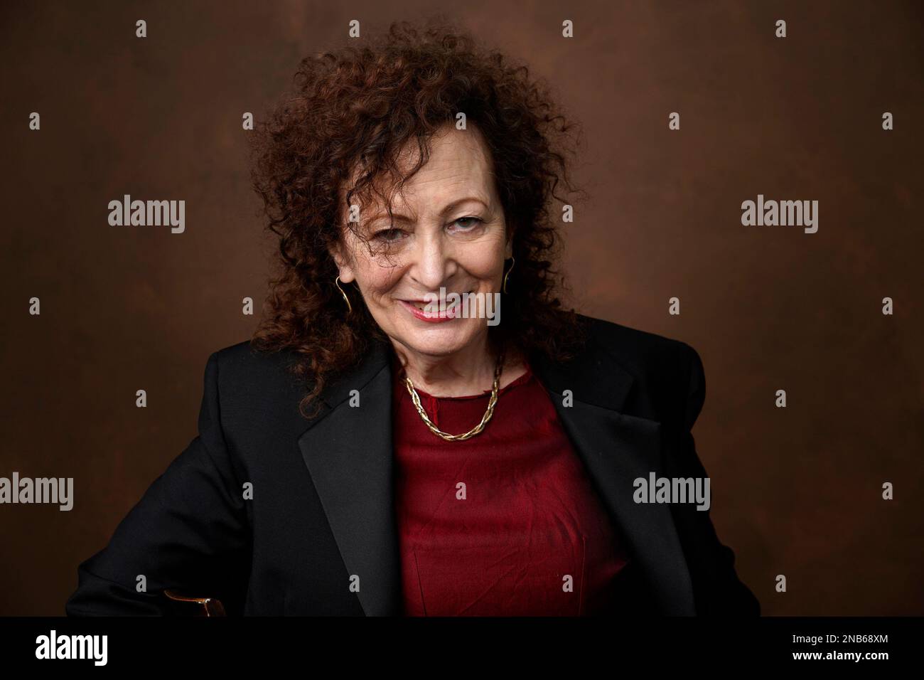 Nancy Goldin poses for a portrait at the 95th Academy Awards Nominees ...