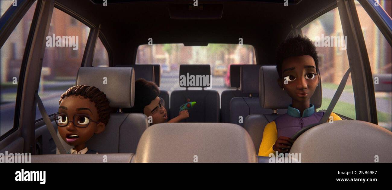 MY DAD THE BOUNTY HUNTER, from left: Lisa (voice: Priah Ferguson), Sean ...