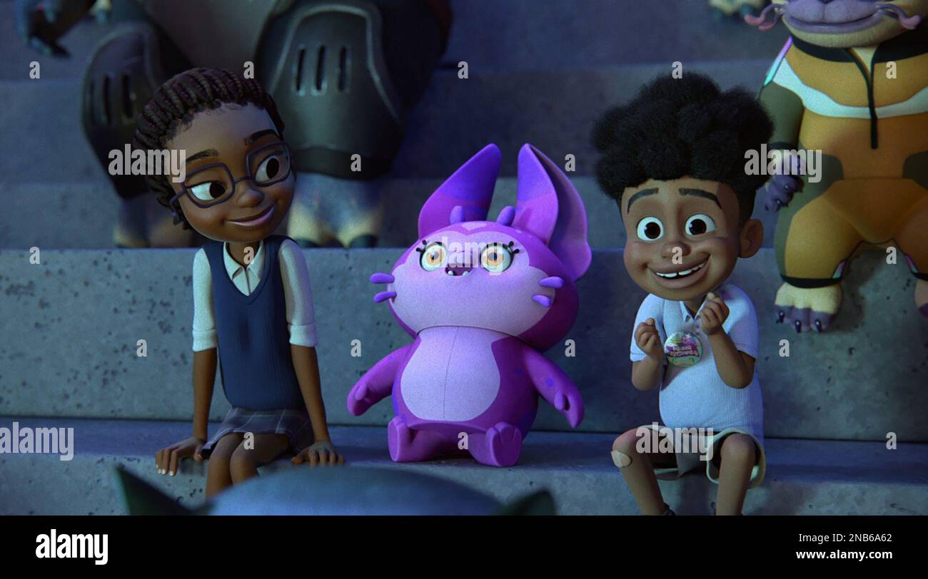 MY DAD THE BOUNTY HUNTER, from left: Lisa (voice: Priah Ferguson), Sean ...