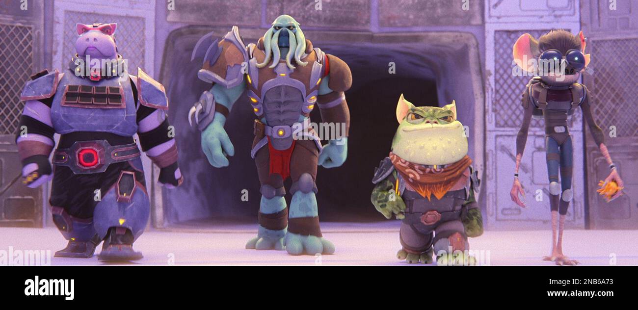 MY DAD THE BOUNTY HUNTER, from left: Torga (voice: Maddie Taylor ...