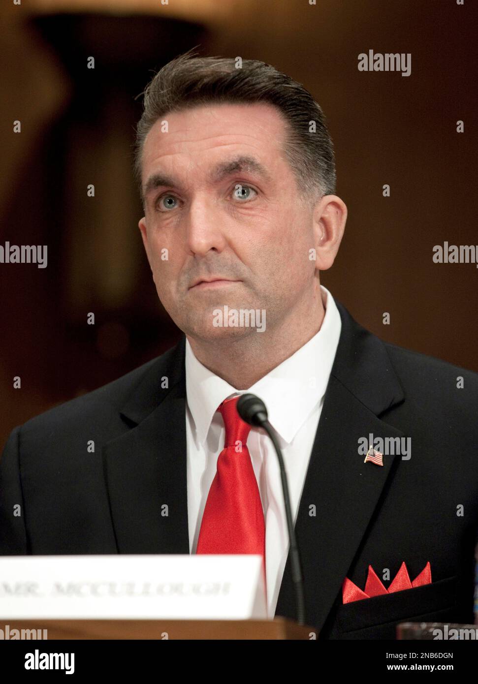 Irvin Charles McCullough III, testifies on Capitol Hill in Washington ...