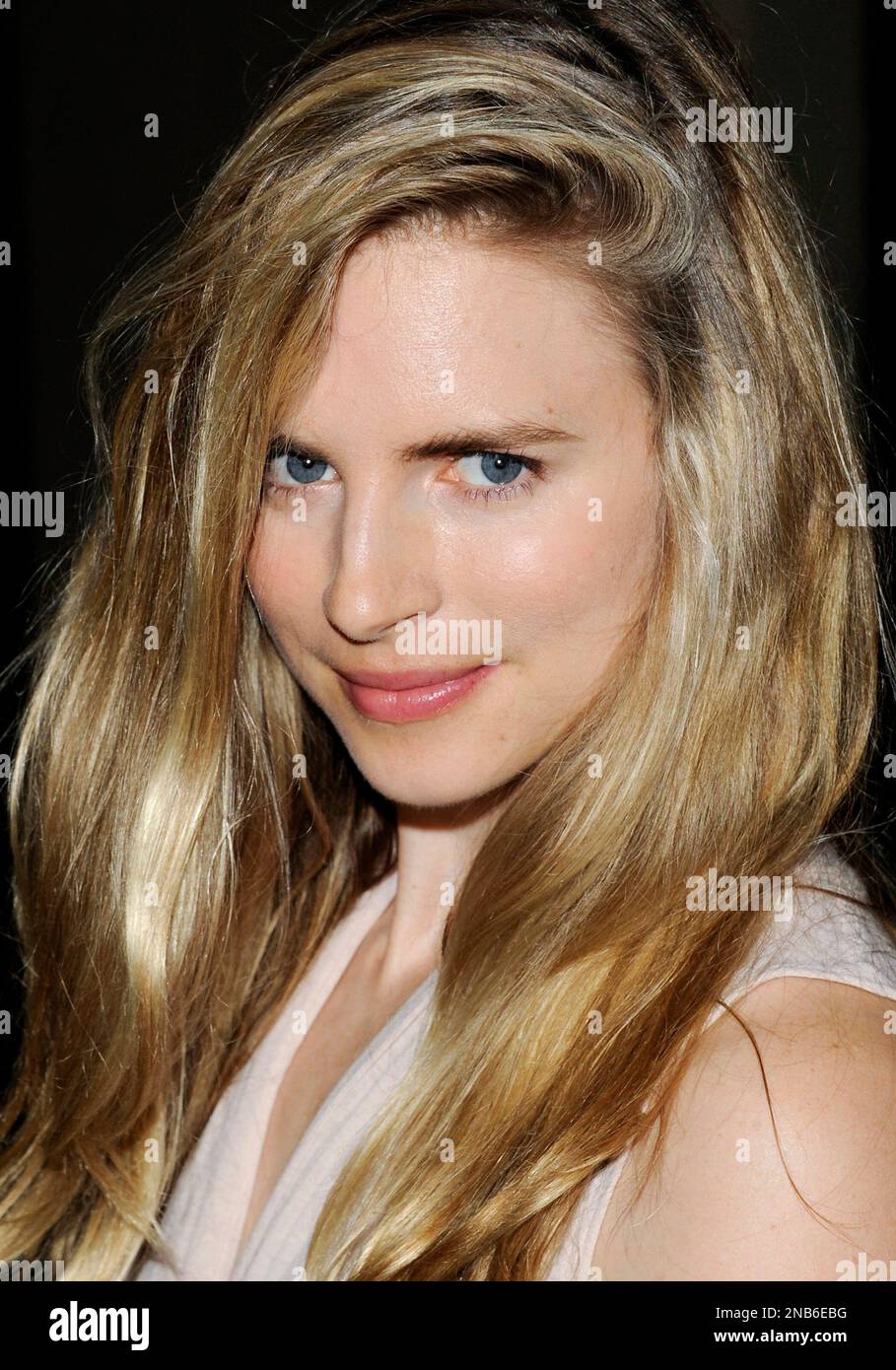 Actress Brit Marling poses at the Motion Picture Club annual awards ...