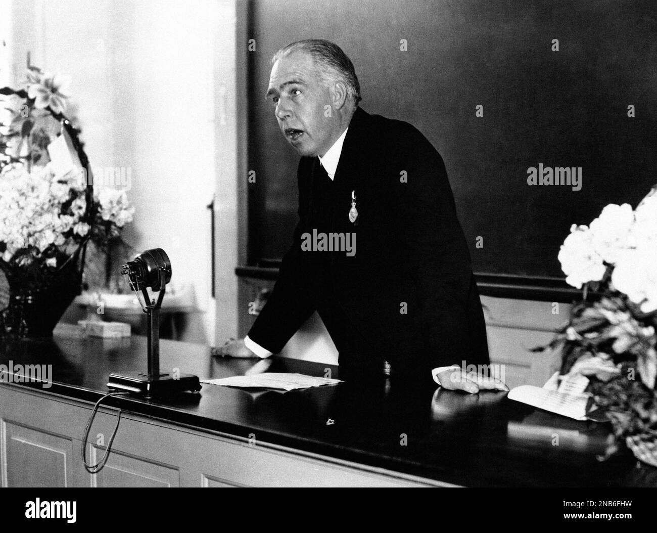 The famous Danish inventor and scientist, Professor Niels Bohr ...