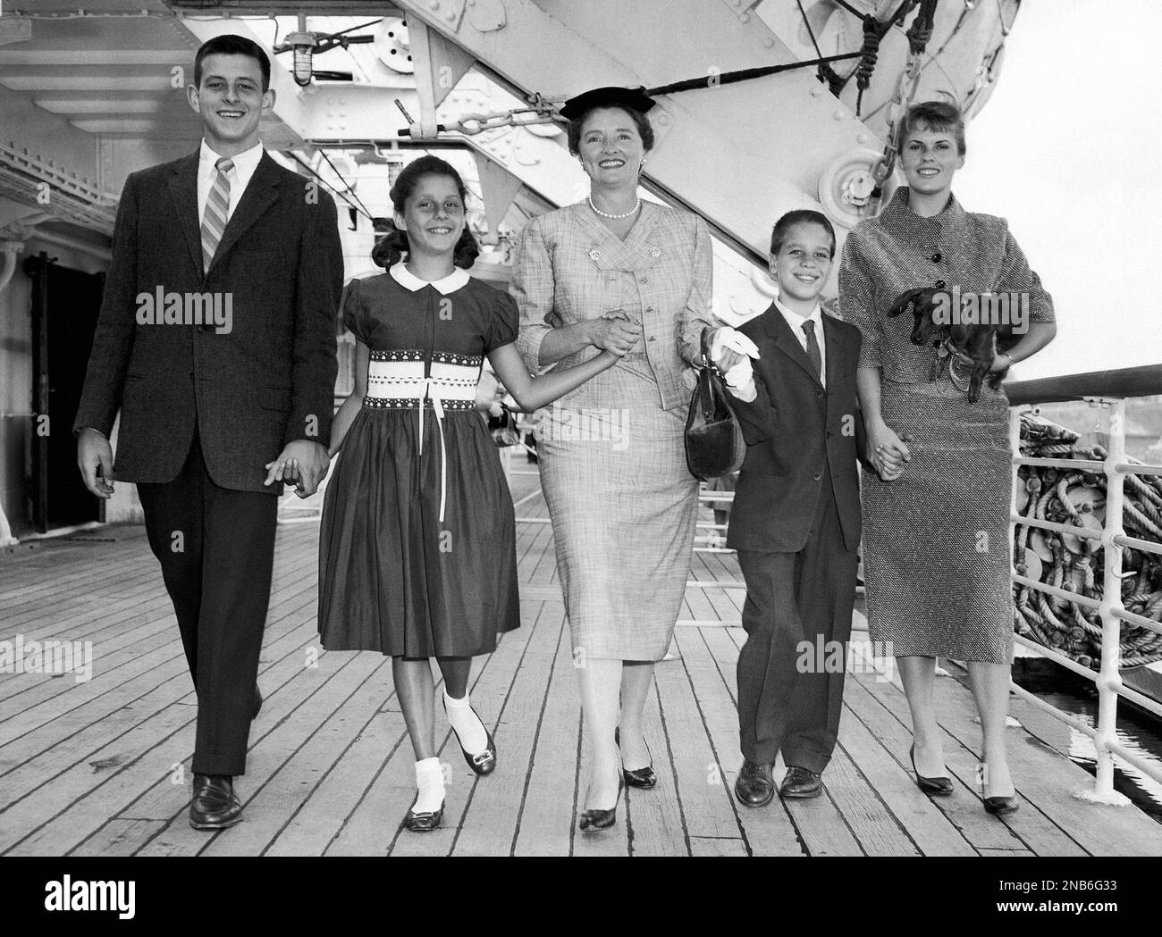 The family of British-born American comedian and actor Bob Hope takes a ...