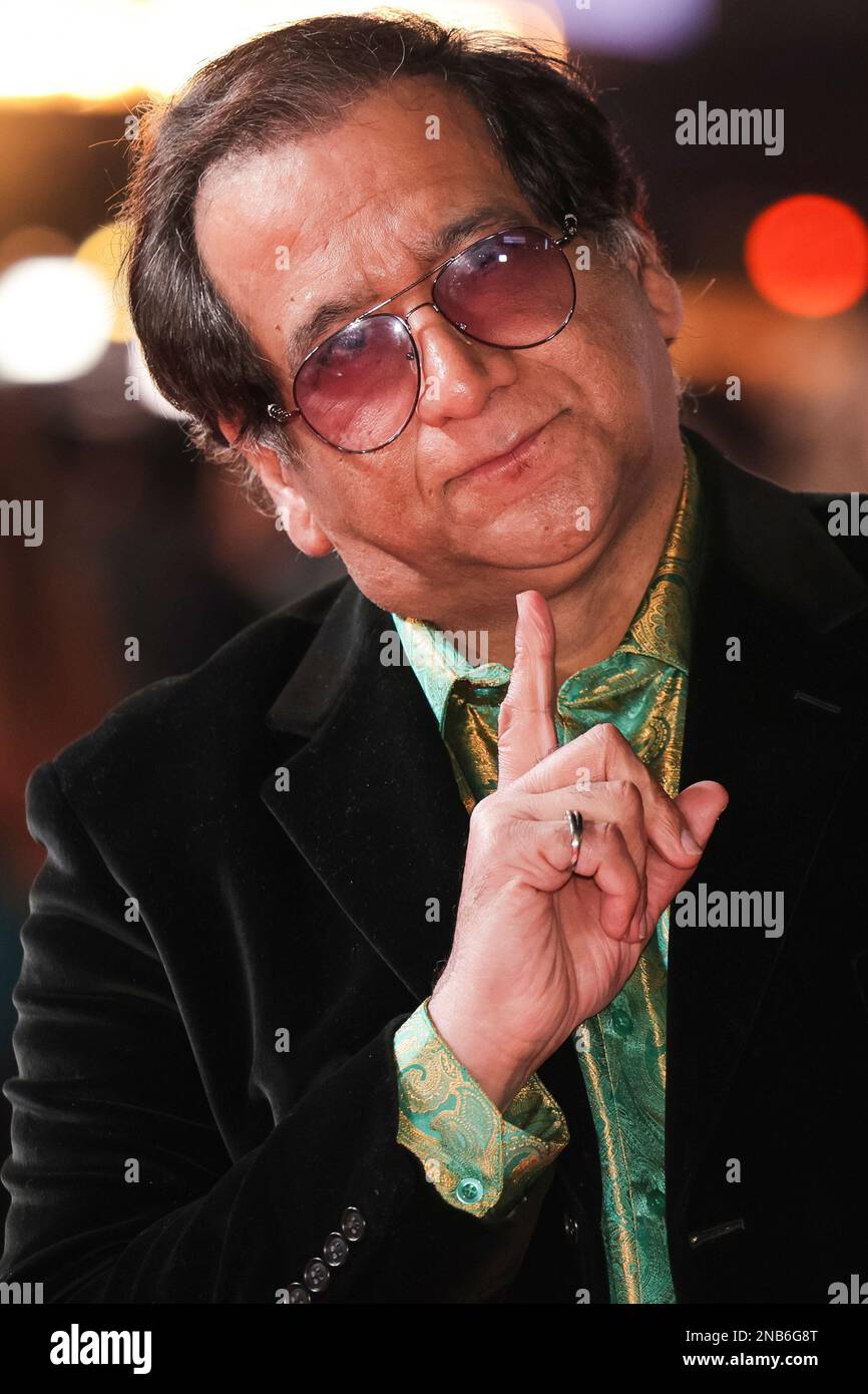 Jeff Mirza poses for photographers upon arrival for the premiere of the ...