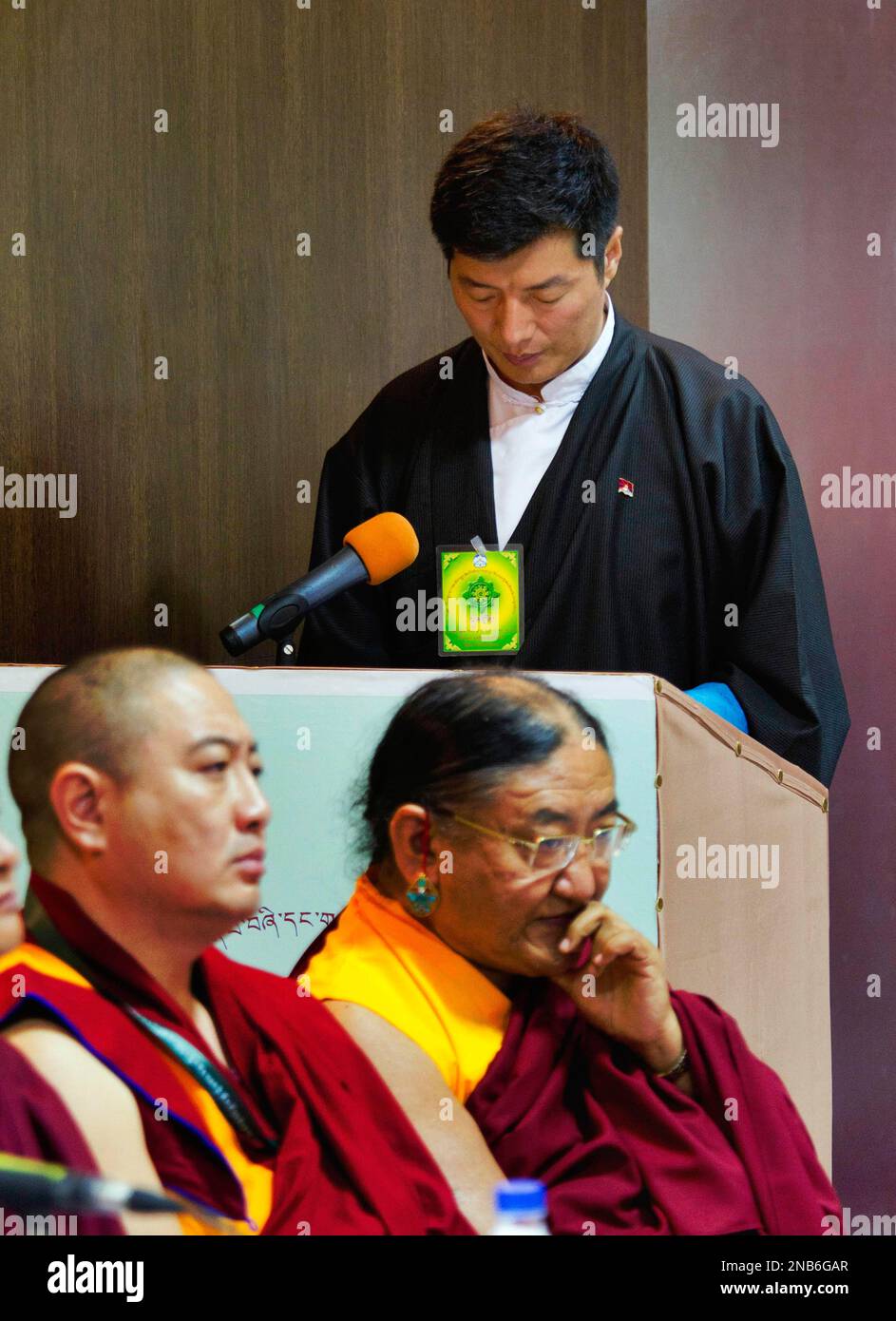 Newly elected Prime Minister of the Tibetan government-in-exile ...
