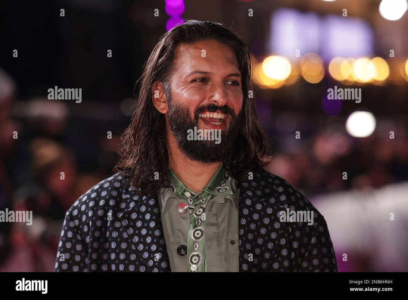 Shazad Latif poses for photographers upon arrival for the premiere of ...