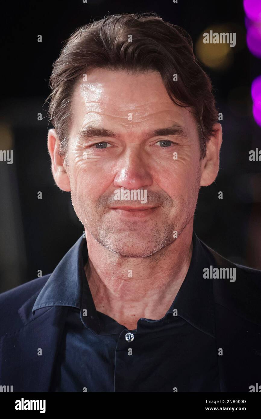Dougray Scott poses for photographers upon arrival for the premiere of ...
