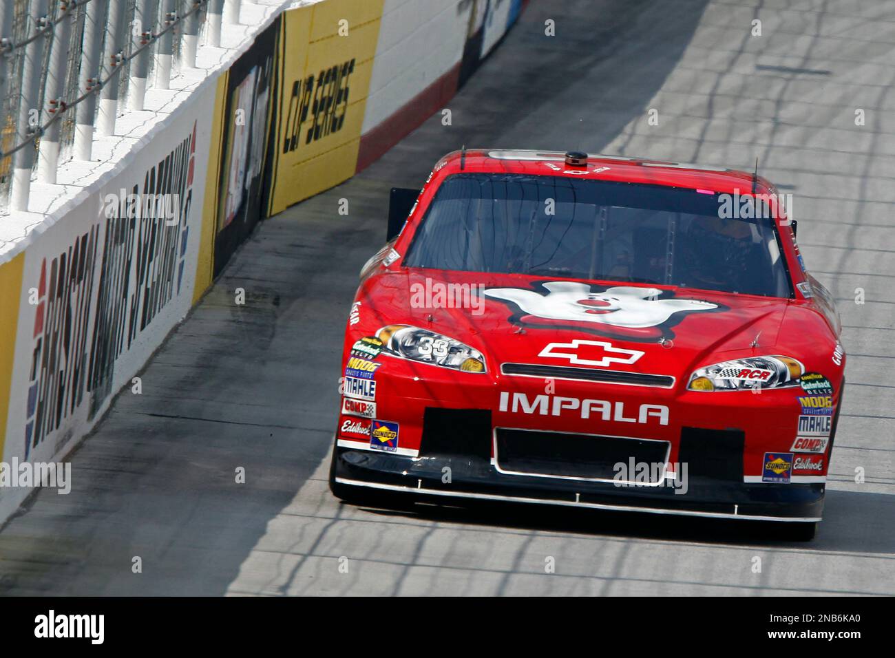 Clint Bowyer (33) during practice for the NASCAR Sprint Cup Series ...