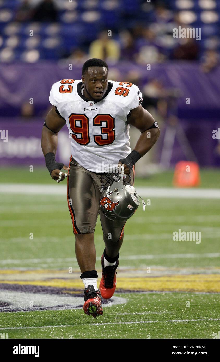 Tampa Bay Buccaneers defensive tackle Gerald McCoy (93) is seen in the ...