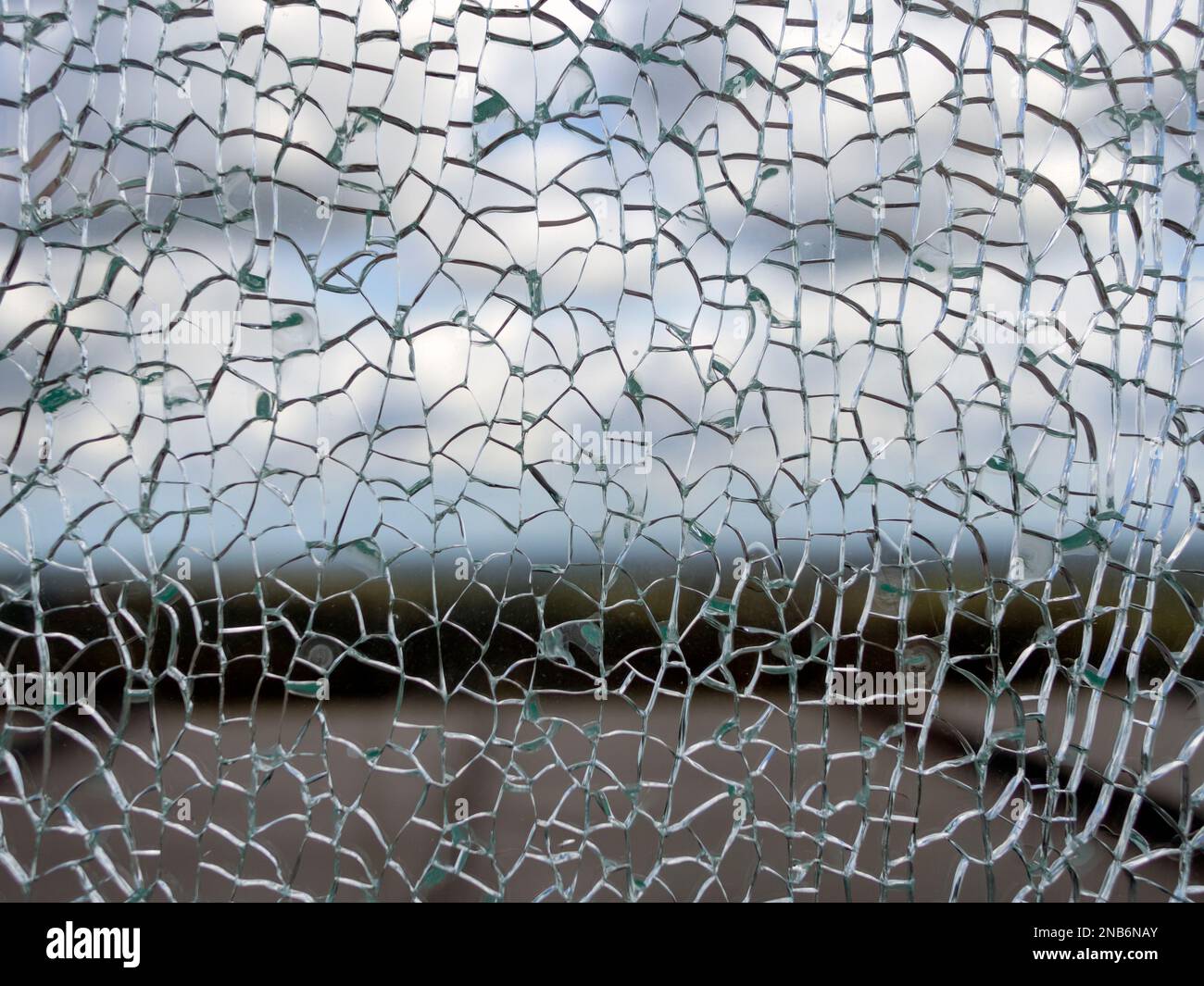 Useful texture overlay. A broken glass on. with many sharp shards ...