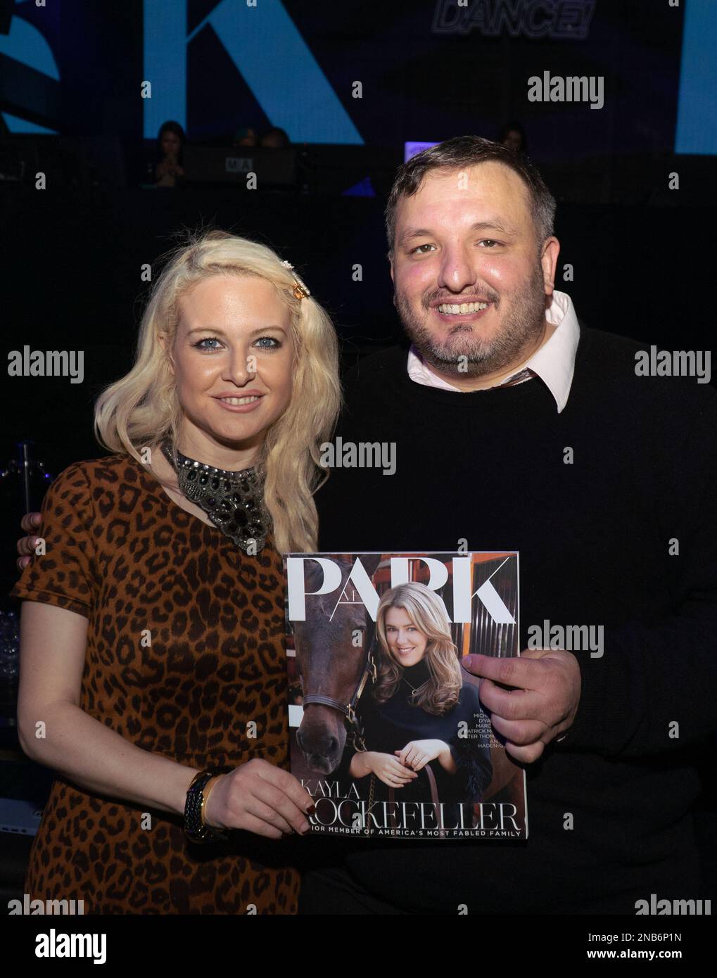 Julie Sagoskin and Christopher Pape attend the Park Magazine NYFW and ...