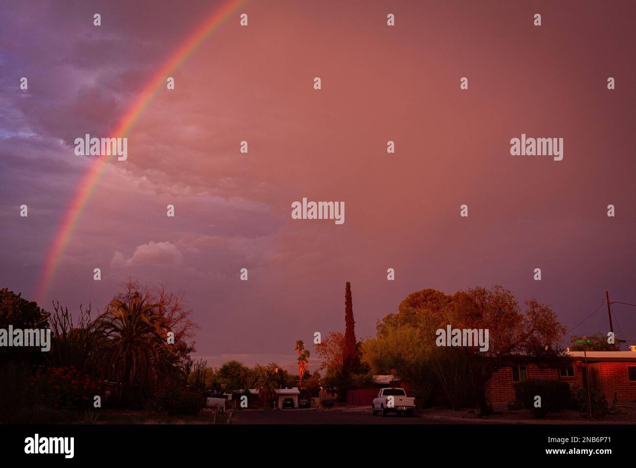 Tucson monsoon season hi-res stock photography and images - Alamy