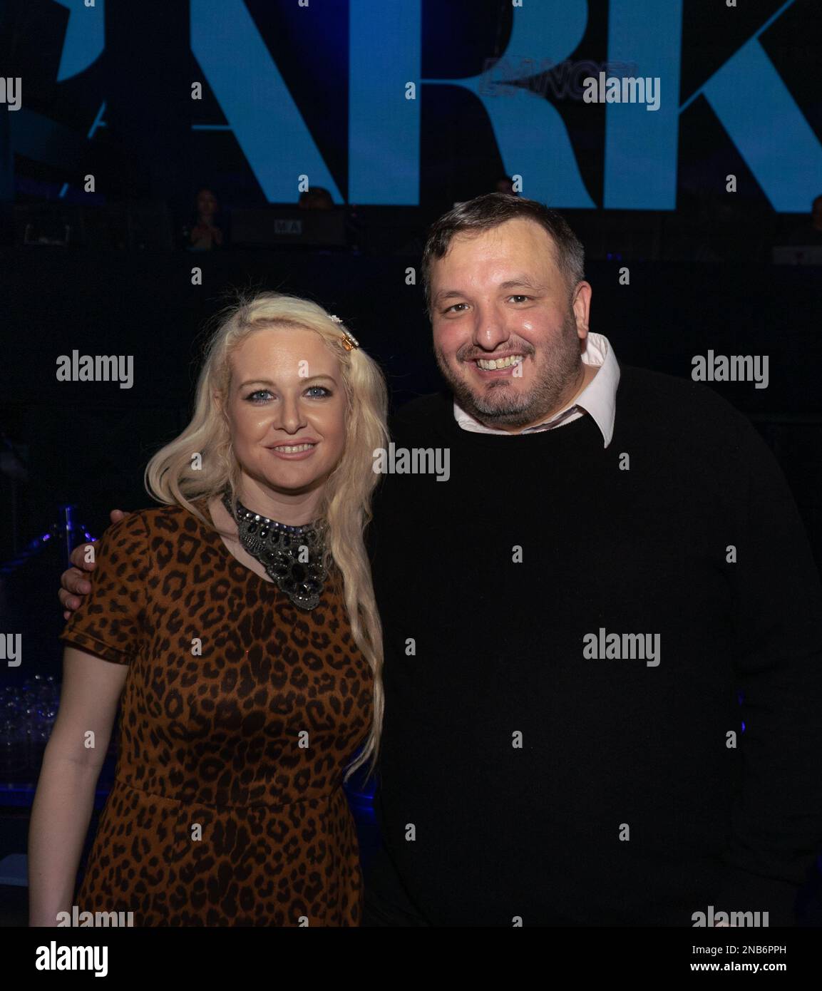 Julie Sagoskin and Christopher Pape attend the Park Magazine NYFW and ...