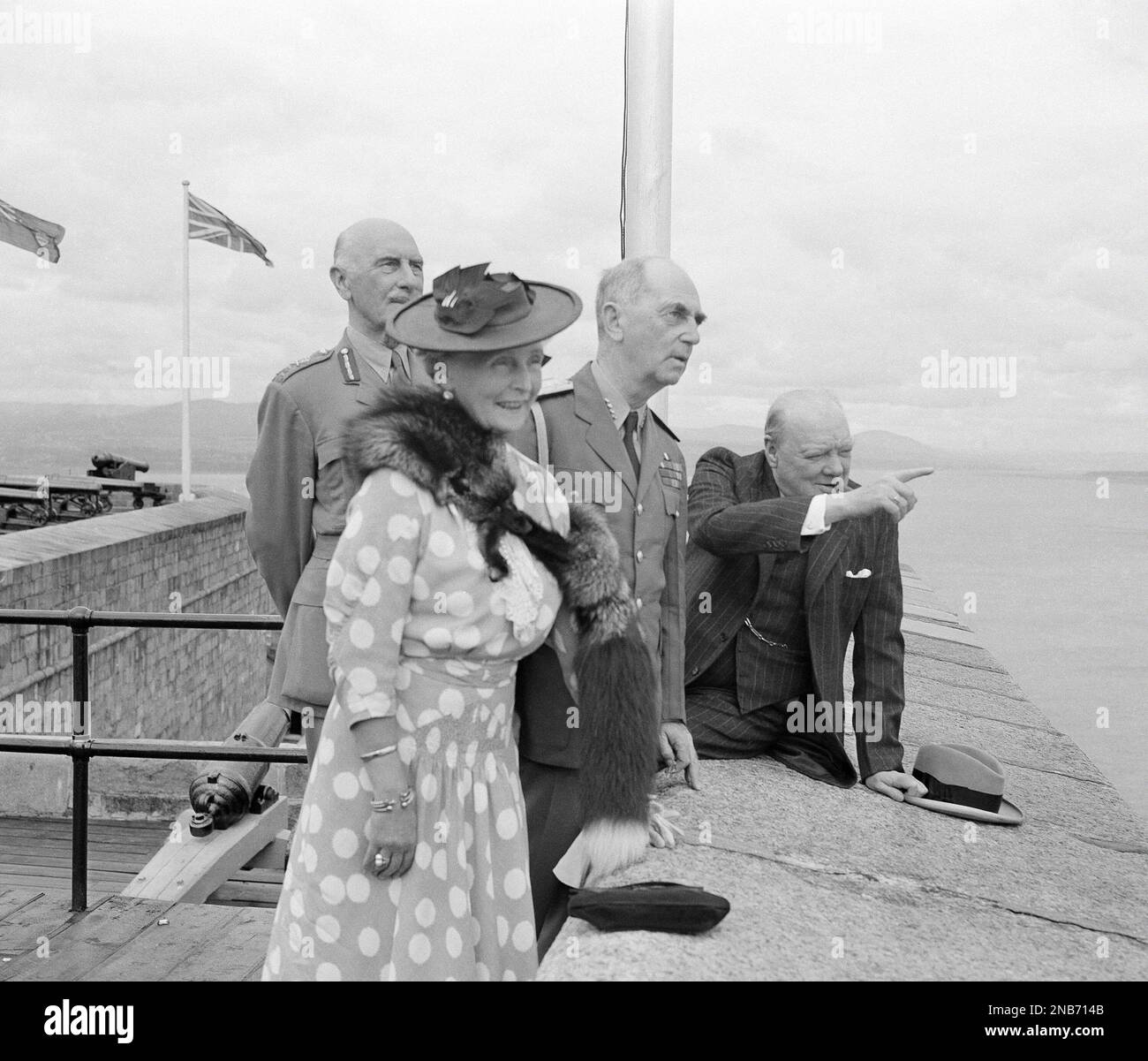 Among the notables at the Quebec War conference are Princess Alice ...