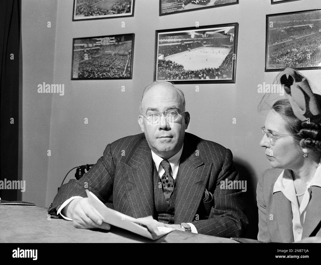 Robert Edward Ringling in New York on April 15, 1943. He is senior vice ...