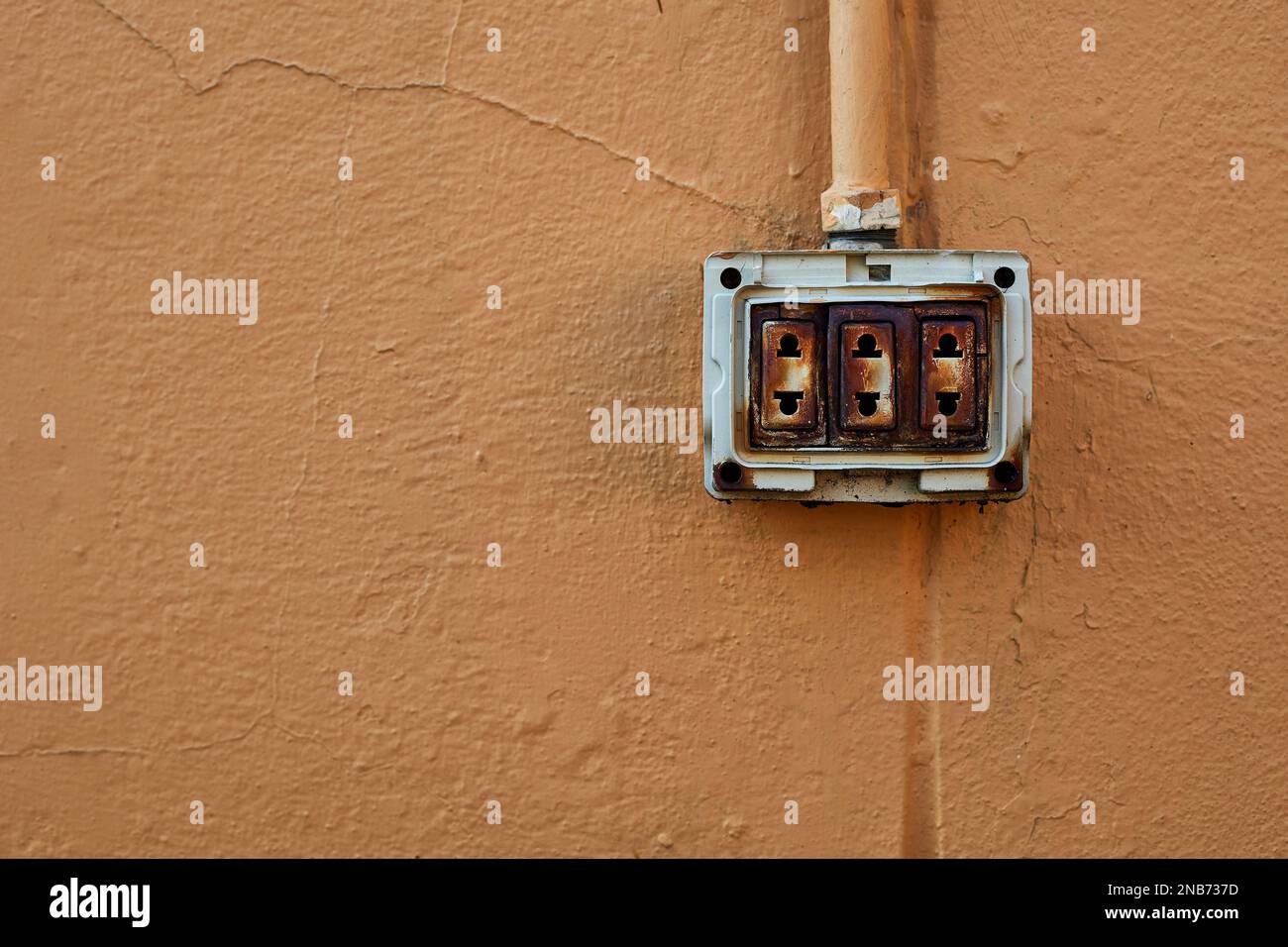 Old electrical equipment hi-res stock photography and images - Alamy