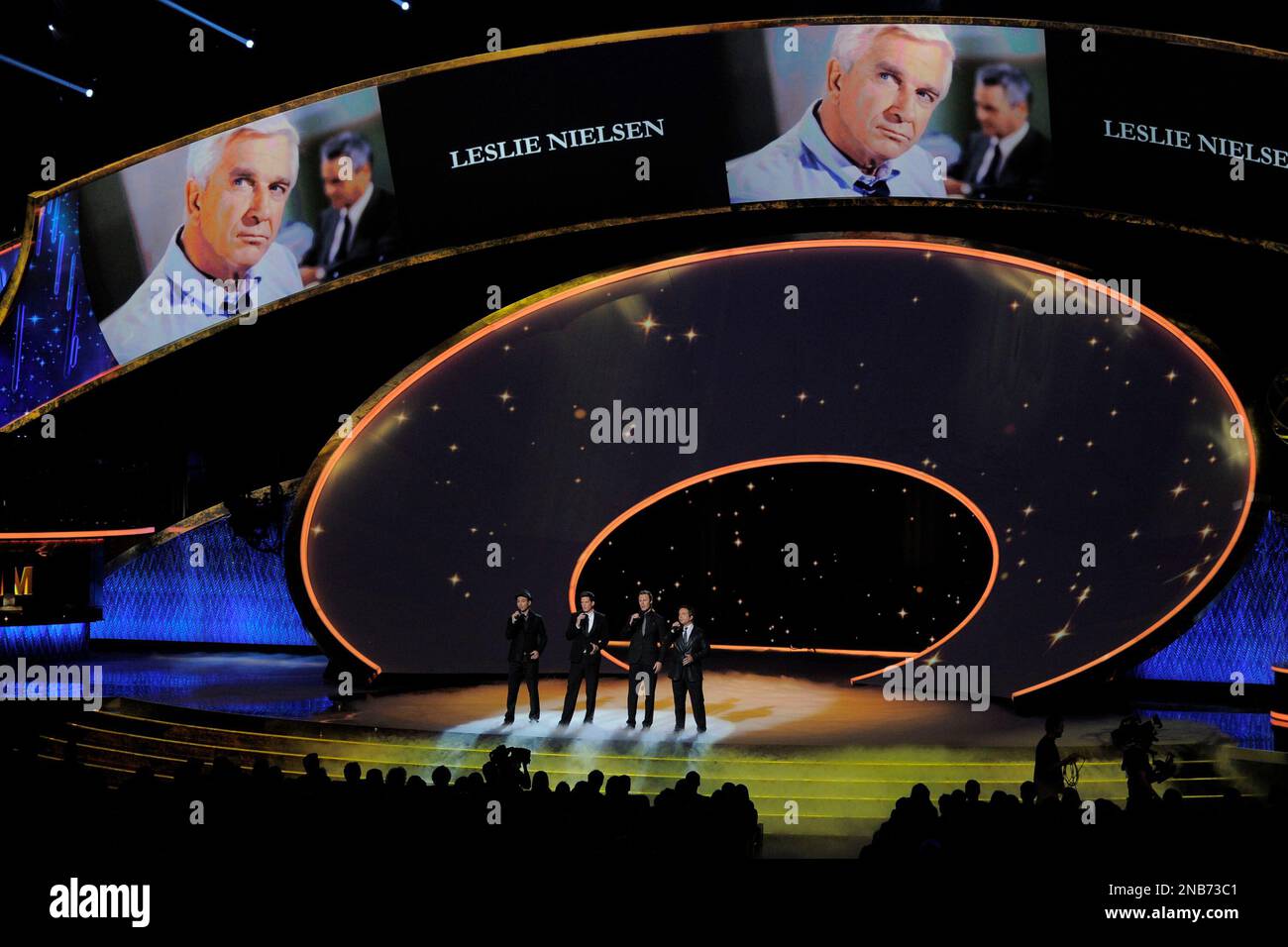 The Canadian Tenors perform during the in memoriam segment at the 63rd ...