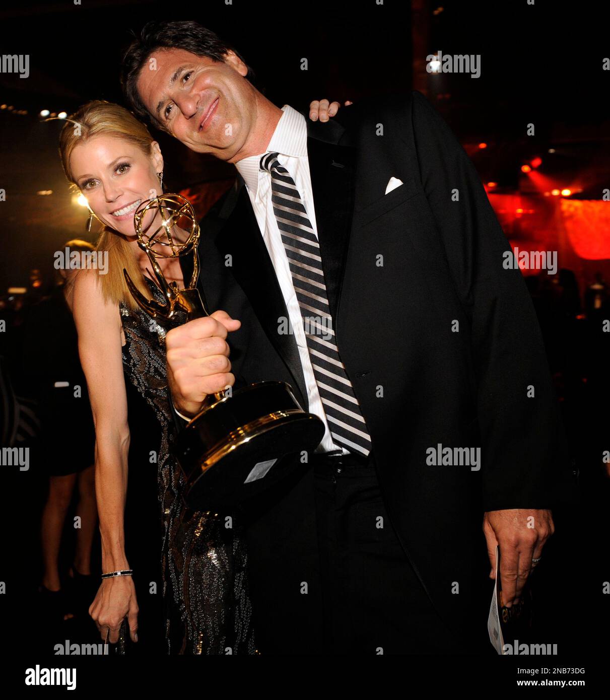 Julie Bowen from the television series "Modern Family" and writer Steve ...