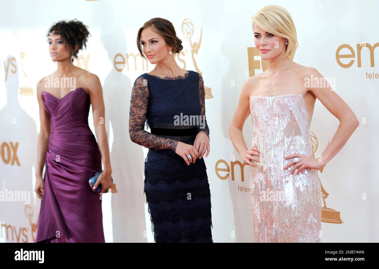 From left, Annie Ilonzeh,Minka Kelly and Rachael Taylor, of the new ...